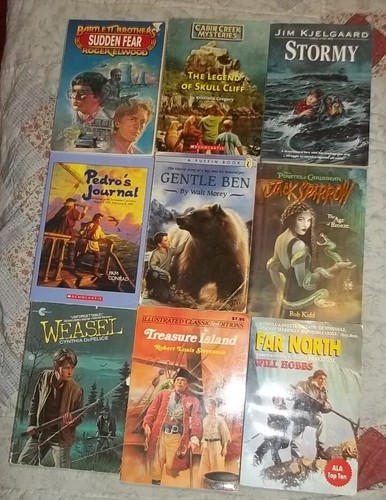 Children YA Adventure 9 Book Lot gentle ben far north stormy treasure ...