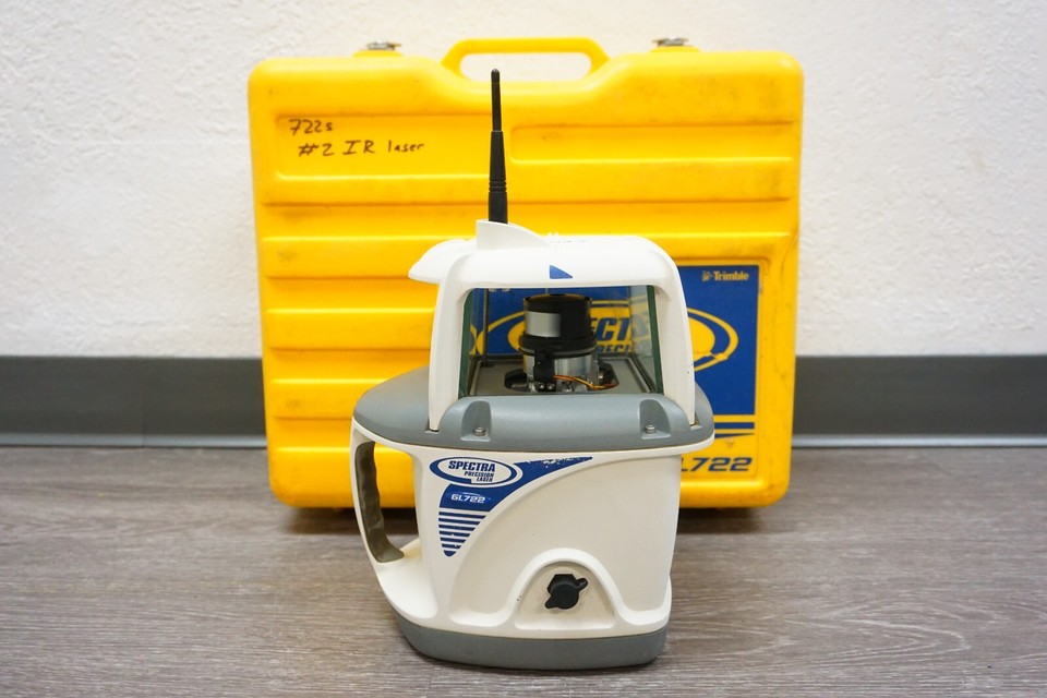 Spectra Precision Trimble GL722S IR Somero Laser RC703 NON-VISIBLE #2 ...