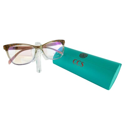 COCO SONG CCS 106 (C:06) CLEAR BROWN BLUE 55-16-140 EYEGLASS EYEWEAR ...