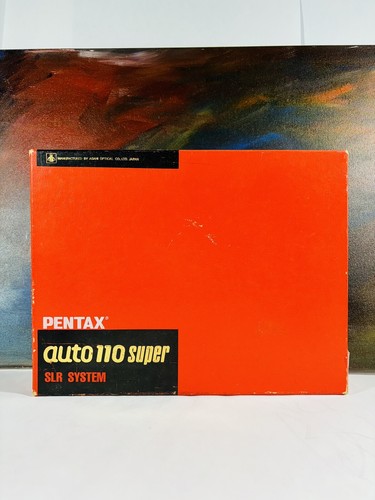Pentax Auto 110 Super Camera 3 Lens, Winder, Flash, Original Box -Bonus ...