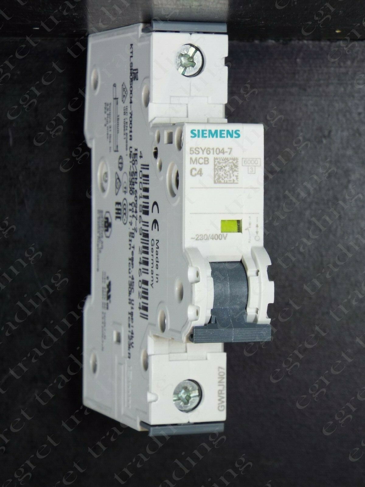 Siemens 5SY41 10kA 5SY61 6kA Range SP MCB Miniature Circuit Breaker NEW ...