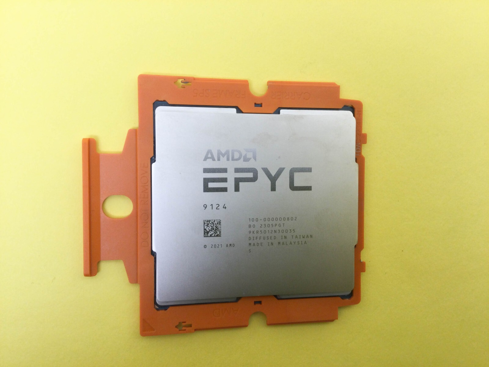 AMD EPYC 9124 16-Core 3.0GHz Socket SR5 Server Processor 100-000000802 ...