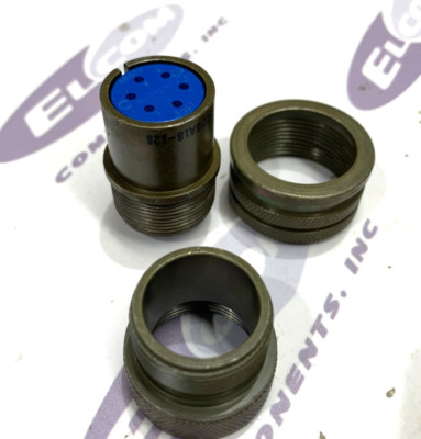 Amphenol MS3106A18-12S 6 Position Circular Connector Plug Female ...