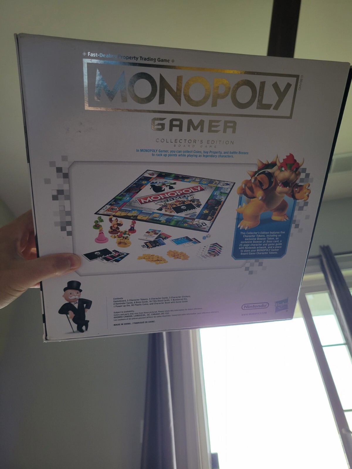 Nintendo Monopoly Gamer Collector's Edition Board Game Manual COMPLETE ...