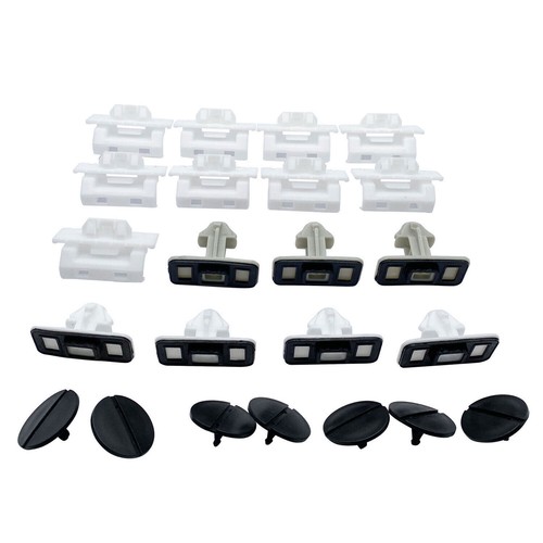Side Skirt Attachment Parts Clips Set For Audi 2012-2014 A6 C7 ...