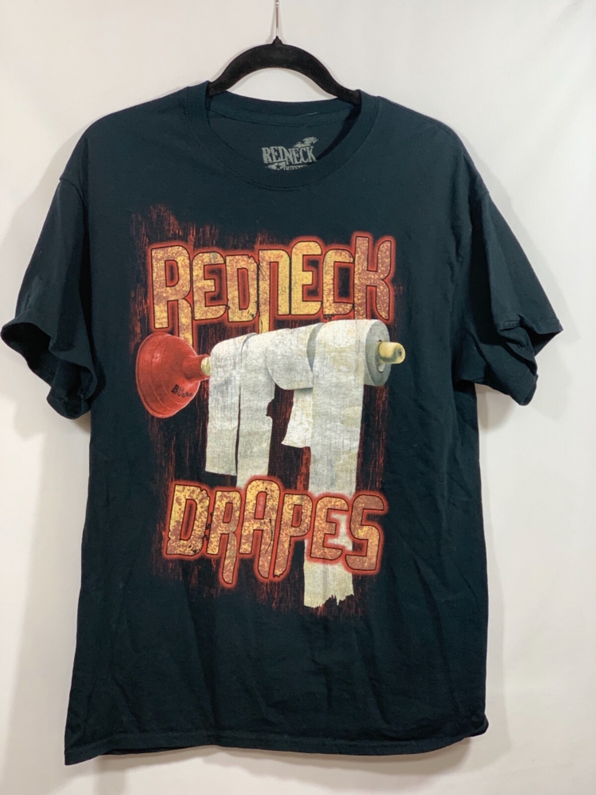 Redneck Outfitters T-Shirt “Redneck Drapes”Graphic Tee 100% Cotton Size ...