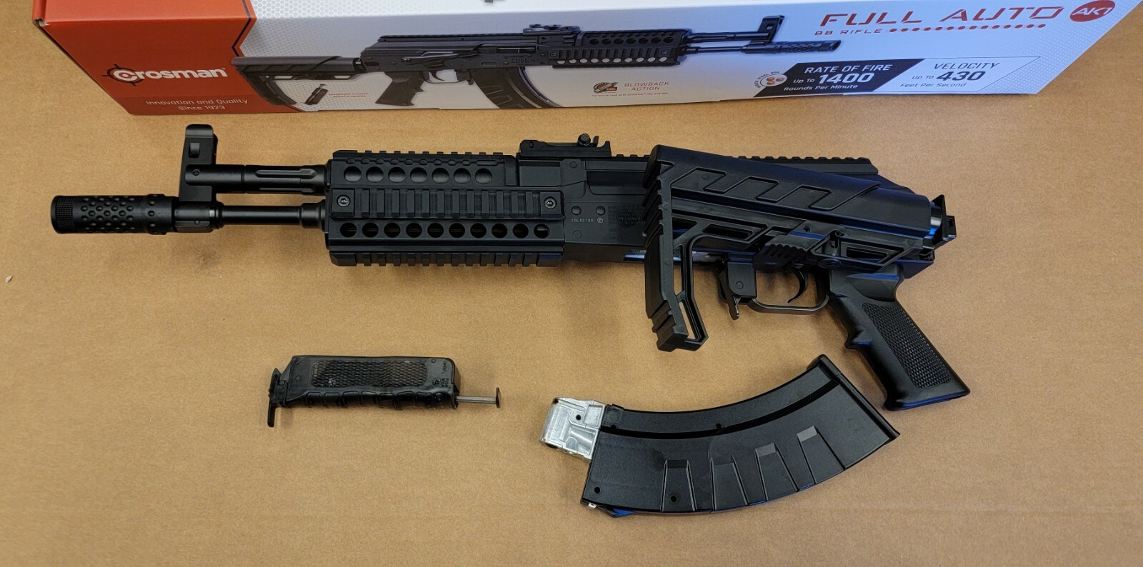 Crosman Ak1 Full Auto Co2 BB Rifle for sale online | eBay