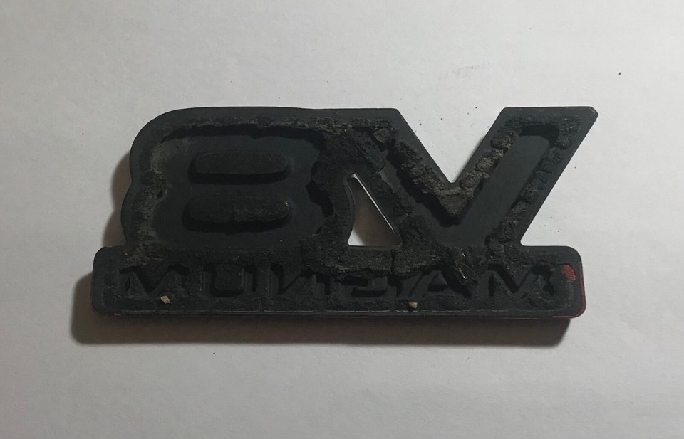 94 95 96 97 98 99 00 01 DODGE RAM V8 MAGNUM SIDE EMBLEM LOGO BADGE USED ...