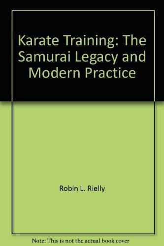 KARATE TRAINING By Robin Rielly - Hardcover *Excellent Condition ...