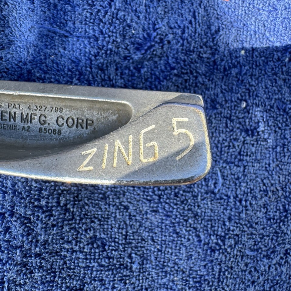 Ping Zing 5 Putter Karsten 85068 MFG Corp. 35" Original Ping Grip Steel ...