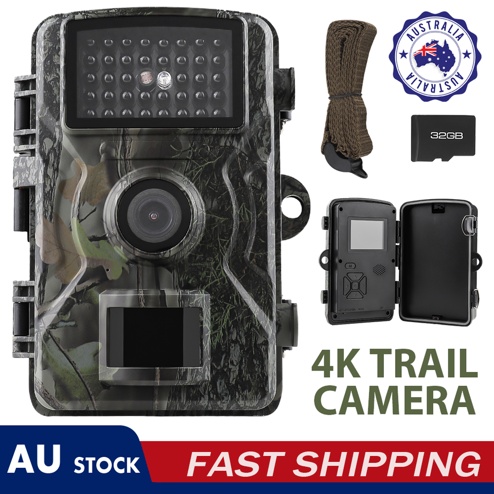 1/2 Trail Hunting Camera 50MP Wildlife Game Night Vision Outdoor ...
