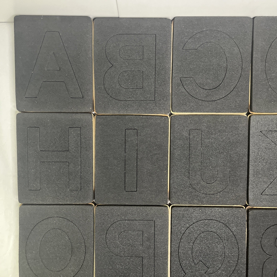 Ellison SureCut Die Set -4" Block Capital Letters & Punctuation Marks ...