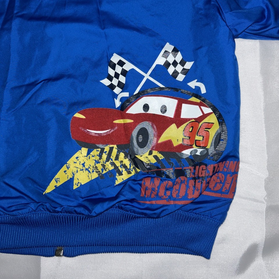 Adidas x Disney Pixar Cars- Lightning McQueen Lined Windbreaker; Size ...