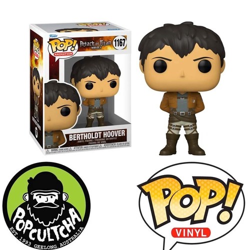 Attack on Titan - Bertholdt Hoover Pop! Vinyl Figure "New" | eBay Australia