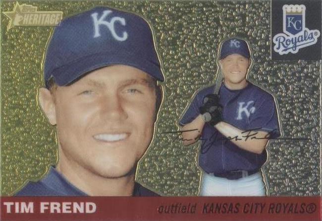 2004 Topps Heritage - Chrome Tim Frend #THC89 /1955 (RC) for sale ...
