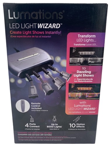Lumations LED Light Wizard Create Light Shows Instantly Brand NEW | eBay