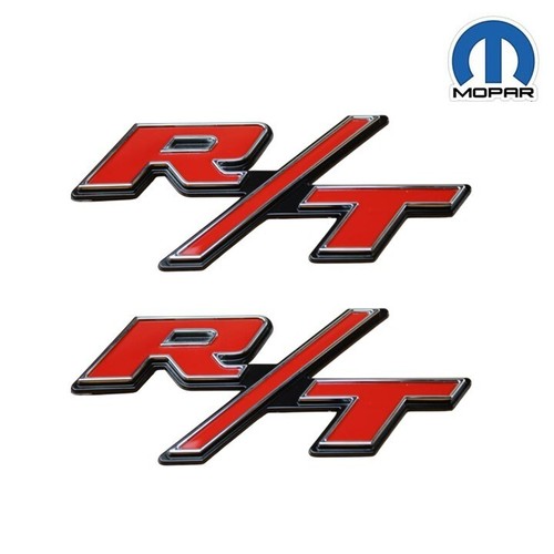 OEM MOPAR Dodge Chrysler RT R/T Decal Emblems 4806323AB GENUINE 2pcs ...