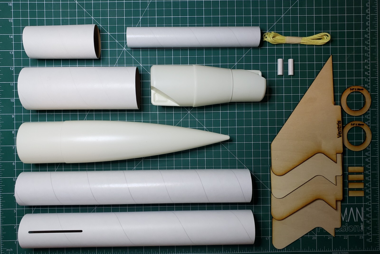 Estes Pro Series II Ventris #9701 Clone Kit using Estes Parts 2.5" dia ...