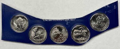 2015 P AMERICA THE BEAUTIFUL QUARTER SET FROM MINT SET IN MINT PLASTIC ...