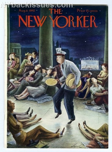 New Yorker magazine August 8 1942 Nathan Asch E J Kahn Jr Alfred Hayes ...