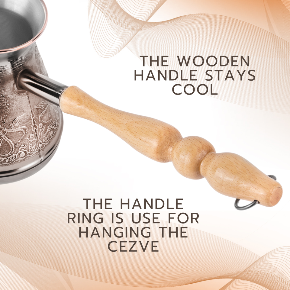 Copper Cezve Turkish Armenian Coffee Pot Turka Турка Ibrik Coffee Maker ...