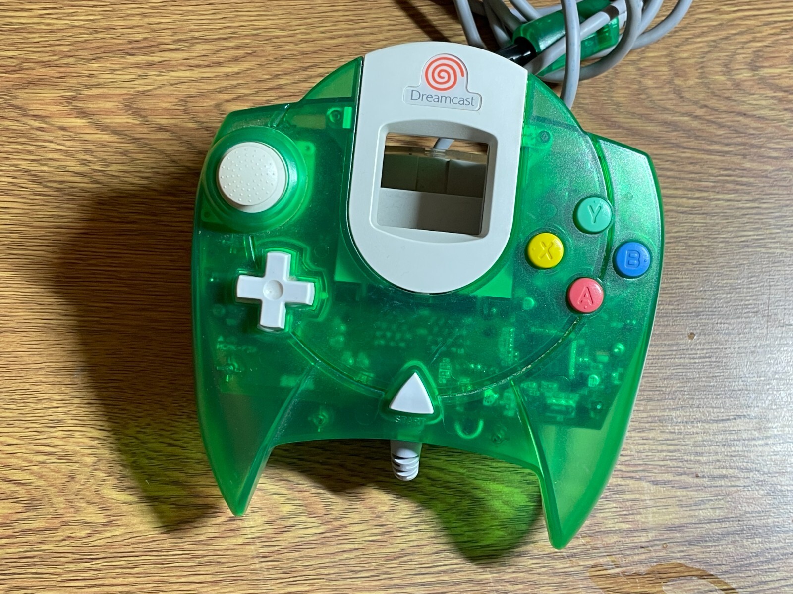 Official Sega Dreamcast Controller Clear Green Blue Millennium 2000 ...