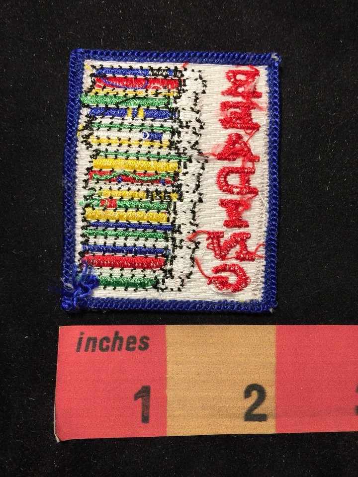 Library Book Reader READING Patch - BOOKSHELF Theme 00AB | eBay