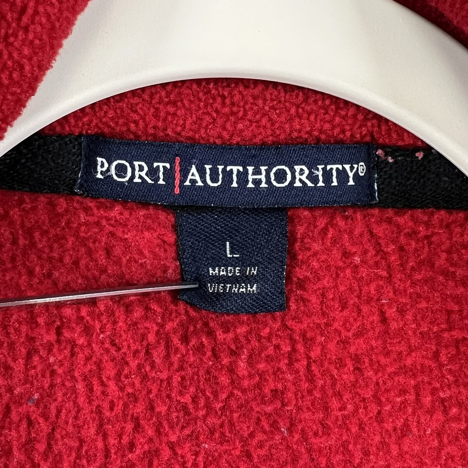 190th Fighter Squadron Vest Adult Large Mens Red Fleece Boise Idaho ...