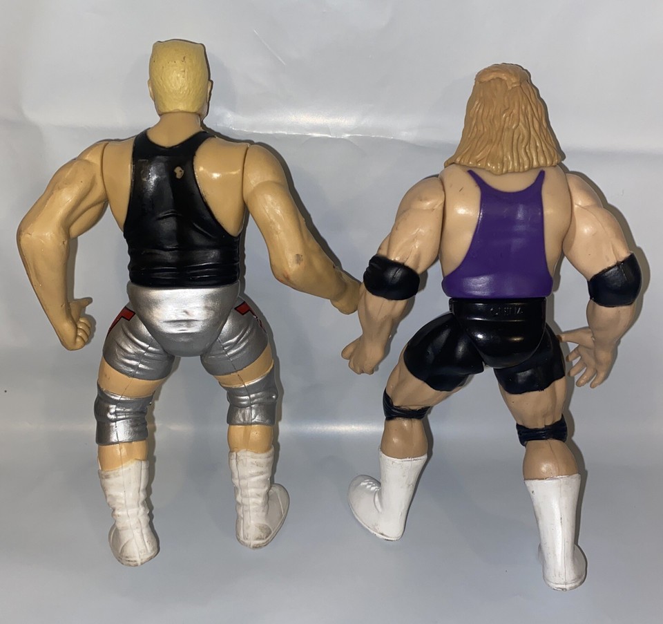 WWE Jeff Jarrett & Al Snow Jakks BCA Wrestling Figures WCW TNA WWF | eBay