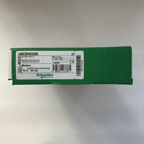 1PC Schneider 140CRA93200 PLC Module New In Box Expedited Shipping 140 ...