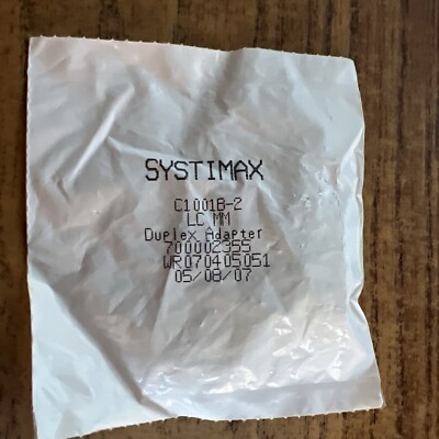 Systimax C1101B-2-LC MM Duplex Adapter | eBay
