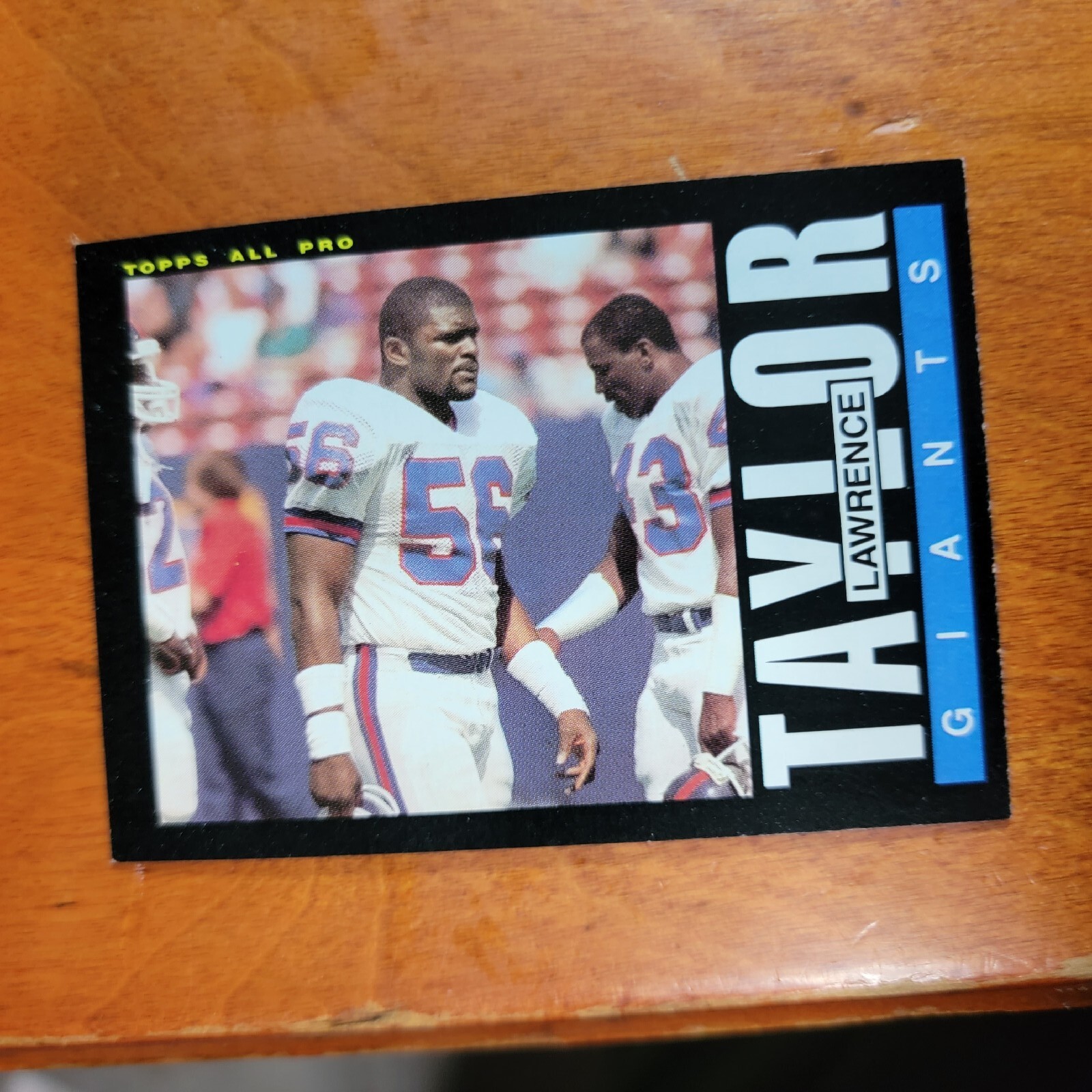 (B) 1985 Topps Football Lawrence Taylor Card #124 exmt | eBay