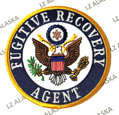 FUGITIVE RECOVERY AGENT PATCH (DD) | eBay