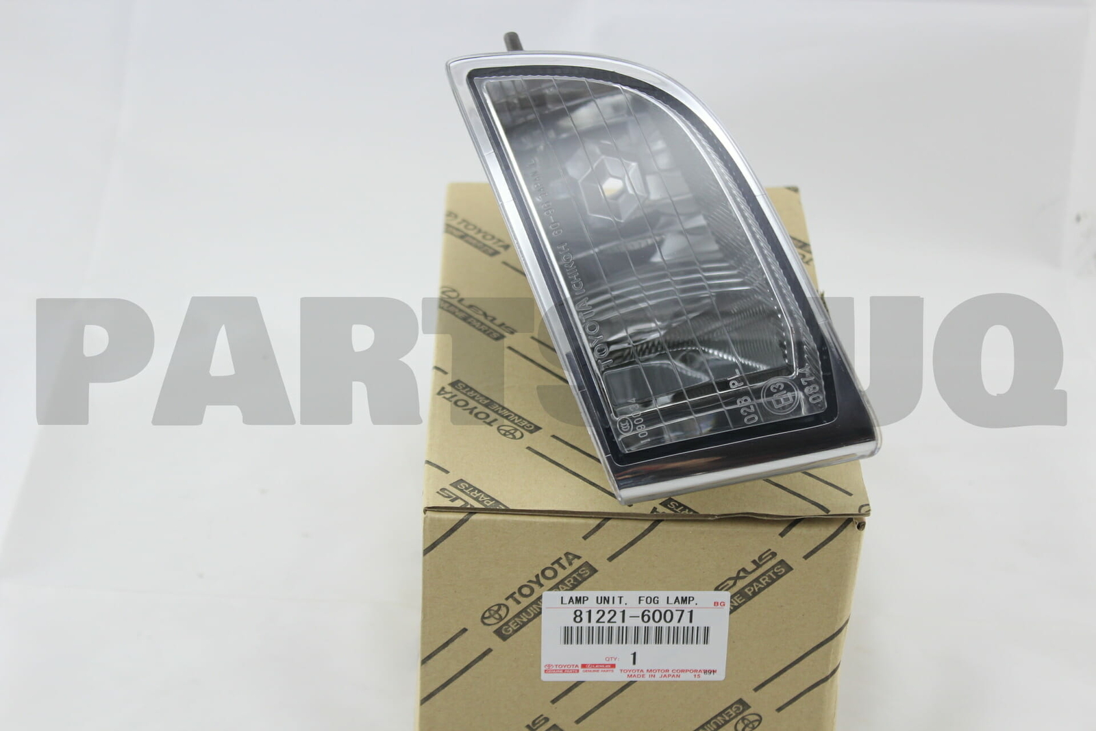 8122160071 Genuine Toyota LAMP UNIT, FOG LAMP, LH 81221-60071 | eBay
