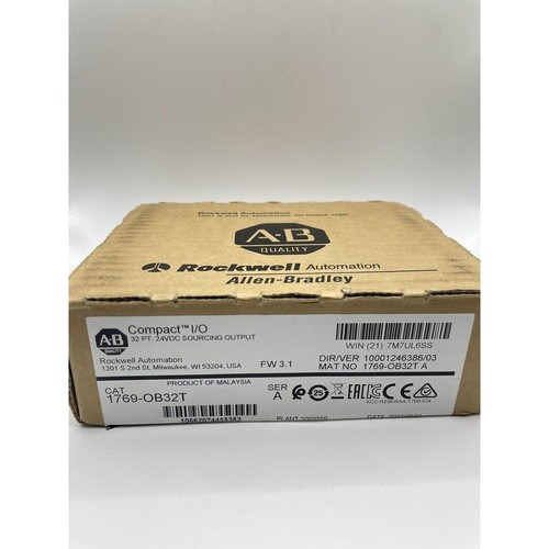 New AB Factory Sealed 1769-OB32T Compact I/O Output Module 1769OB32T US ...