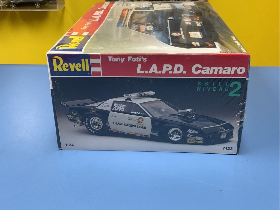 Vintage Revell Tony Foti's LAPD Chevy Camaro Z28 Released in 1994 ...