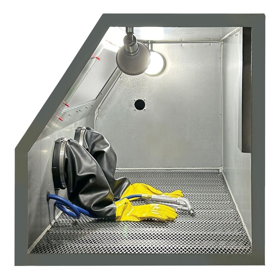 Skat Blast USA 2858FP TP Tools Abrasive Sandblasting Cabinet, USA | eBay