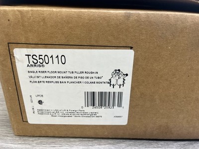 Moen TS50110 Concrete Floor Mounted Tub Riser Mounting Kit - N/A ...