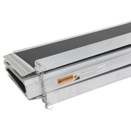 600lb Aluminum Briefcase Ramp 10' Non-Slip Mobility Scooter Wheelchair ...