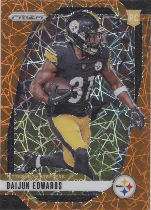2024 Panini Prizm - Rookies Daijun Edwards #323 Lazer Prizm (RC) for ...