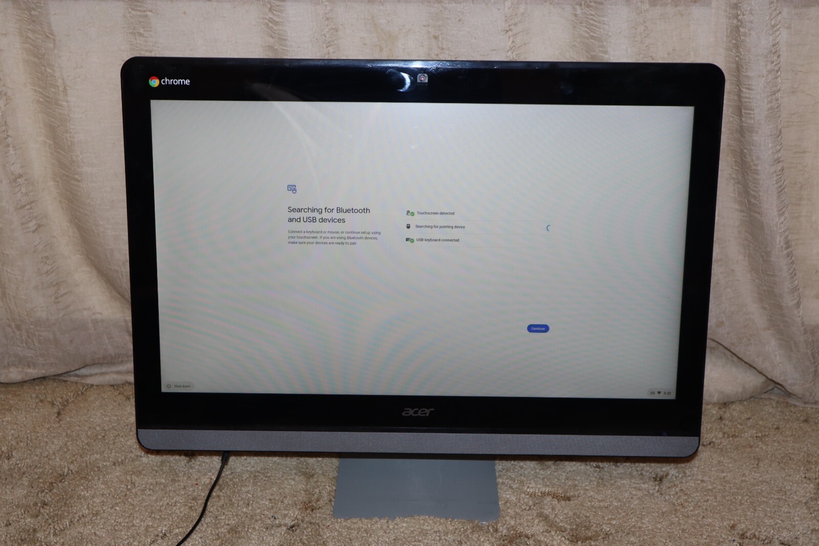 ACER 7260NGW CA5W1 24" Touchscreen All-in-One Desktop Computer Chrome ...