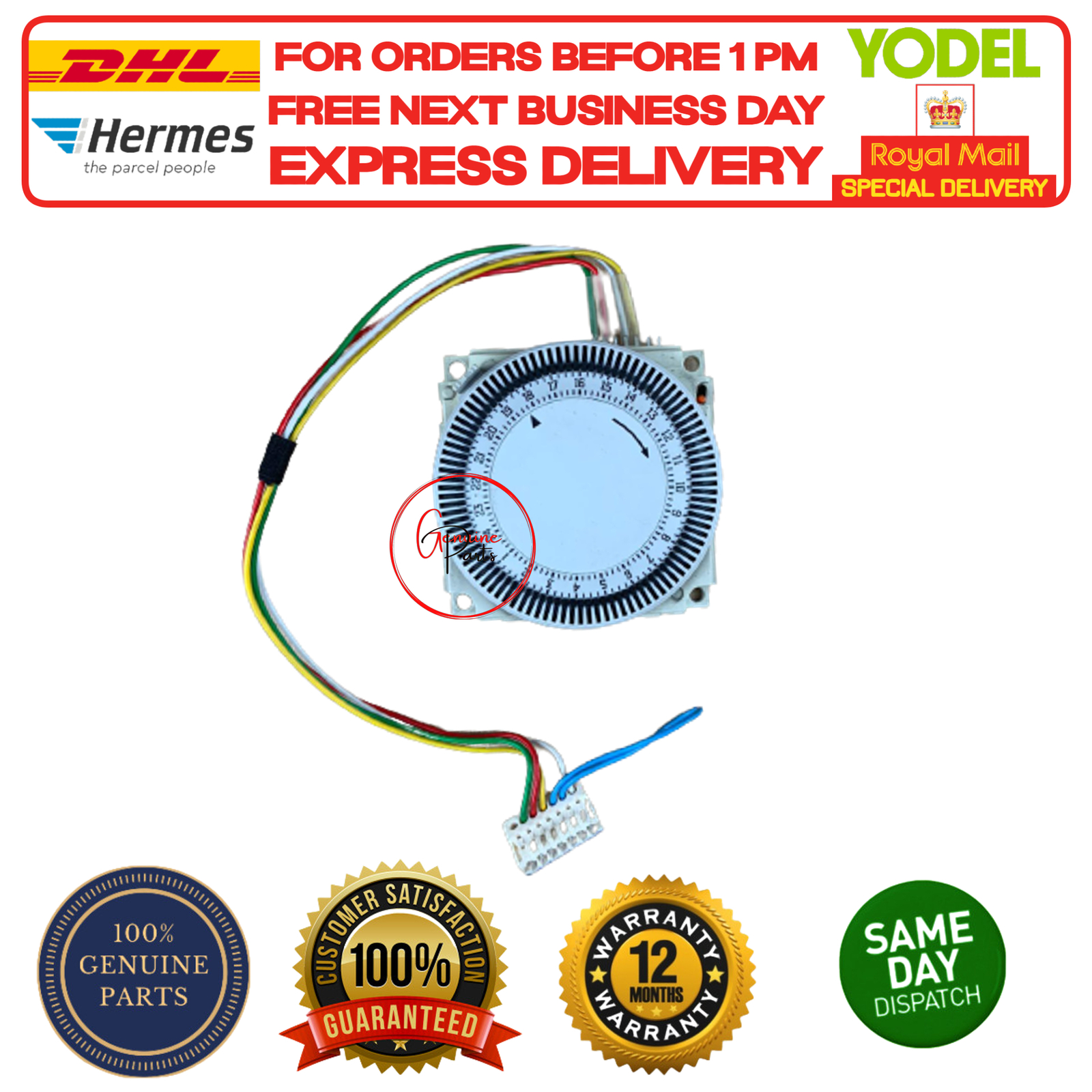 GLOW-WORM 24CXI 30CXI 38CXI & 24CI 30CI MECHANICAL TIMER CLOCK ...