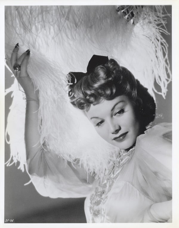 Jane Frazee Breathtaking 1942 Studio Glamour Gown Portrait Vintage 8x10 ...