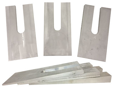 Aluminum Leaf Spring Shims - Set of 2 Each 2-3-4 Degree Shims #1073 | eBay