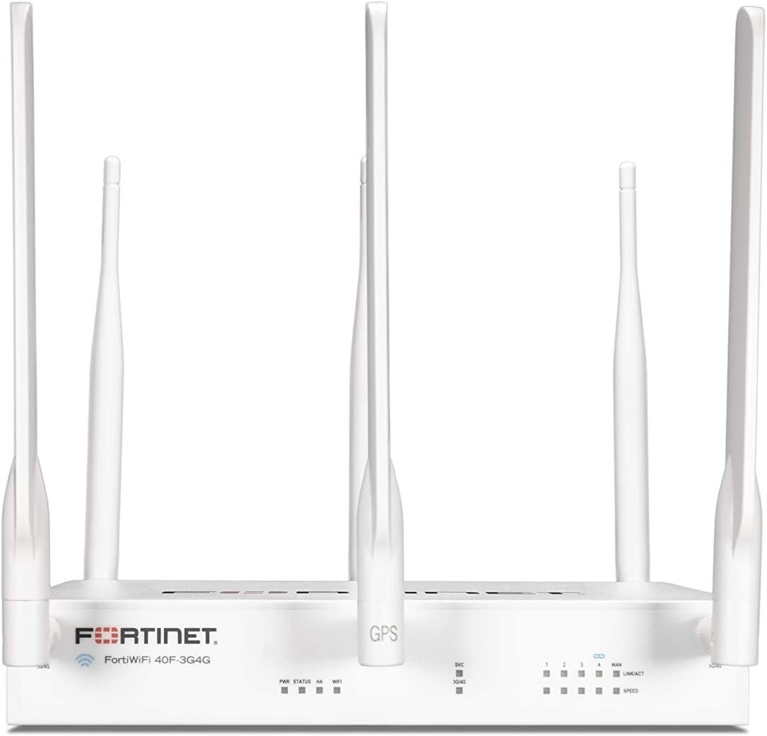 Fortinet Fortigate FortiWiFi FWF-40F-3G4G 5 x GE RJ45 ports 1 WAN Port ...