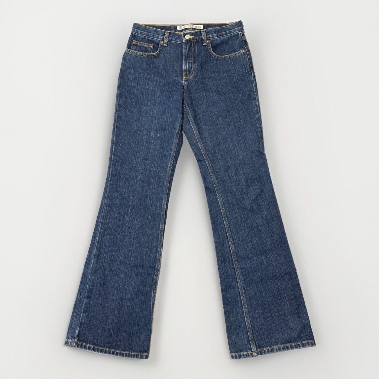 Express Precision Fit Low Rise Flare Women's Jeans Si… - Gem