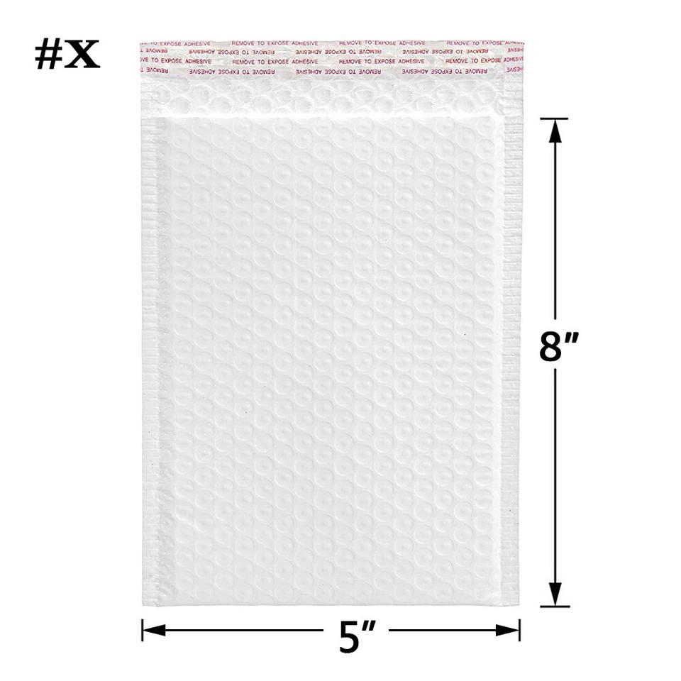 200PCs Poly Mailer Bubble Mailers 4 Layers Padded Envelopes Self ...