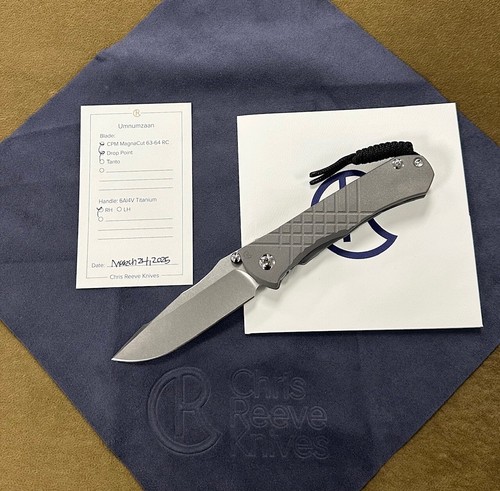 Chris Reeve Umnumzaan UMN-1000 Drop Point knife with CPM MagnaCut | eBay