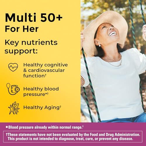 Nature Made Multivitamin For Her 50 No Iron 90 Count Womens Supplement ...