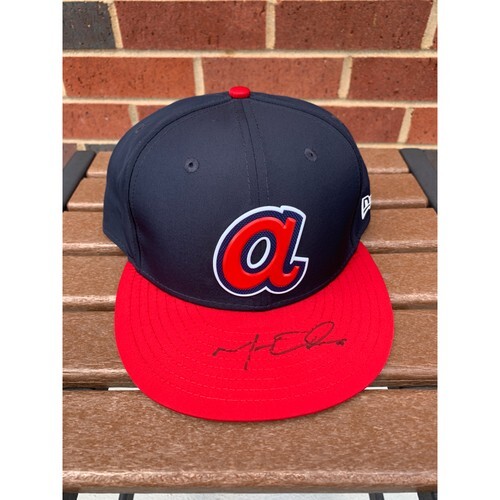 Matt Olson MLB Authenticated and Autographed Hat - Fitted Size 8 ...
